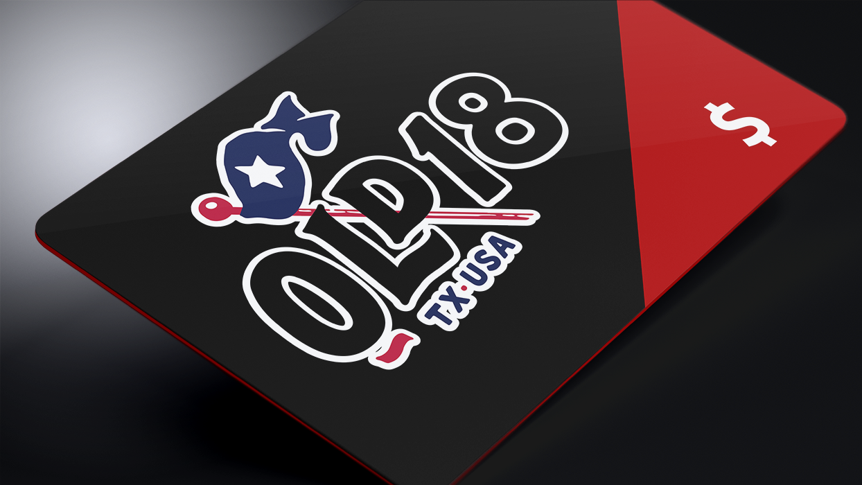 Old 18 Gift Card